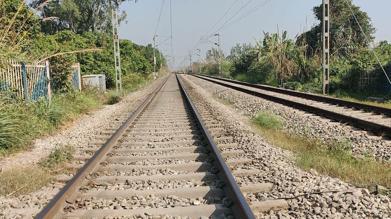 background video use kinemaster use railway track green screen no ...