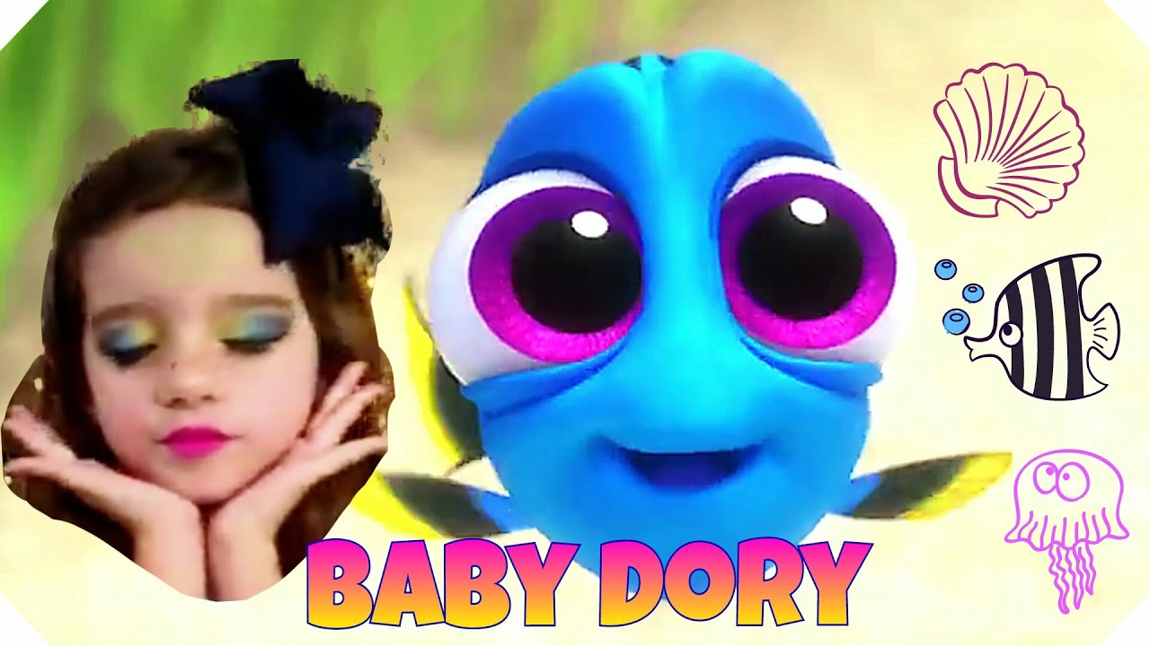 DISNEY'S FINDING DORY MAKEUP LOOK 💦 - YouTube