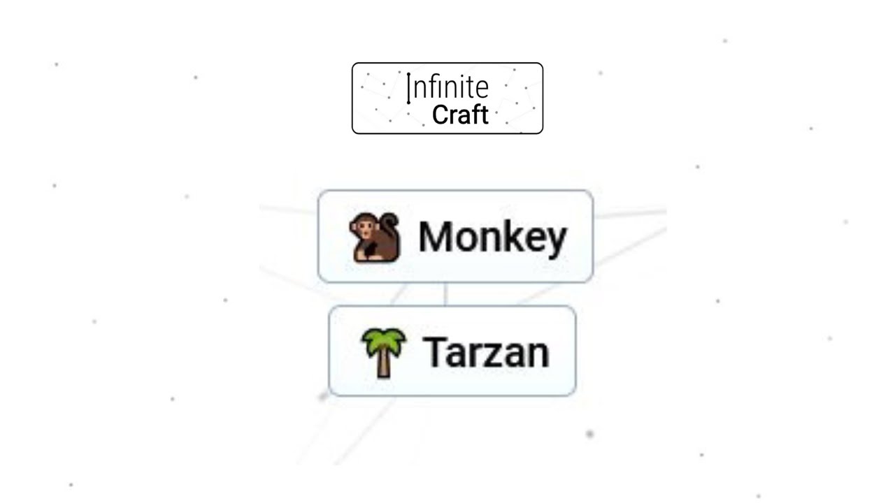 How To Make Monkey And Tarzan In Infinite Craft - YouTube