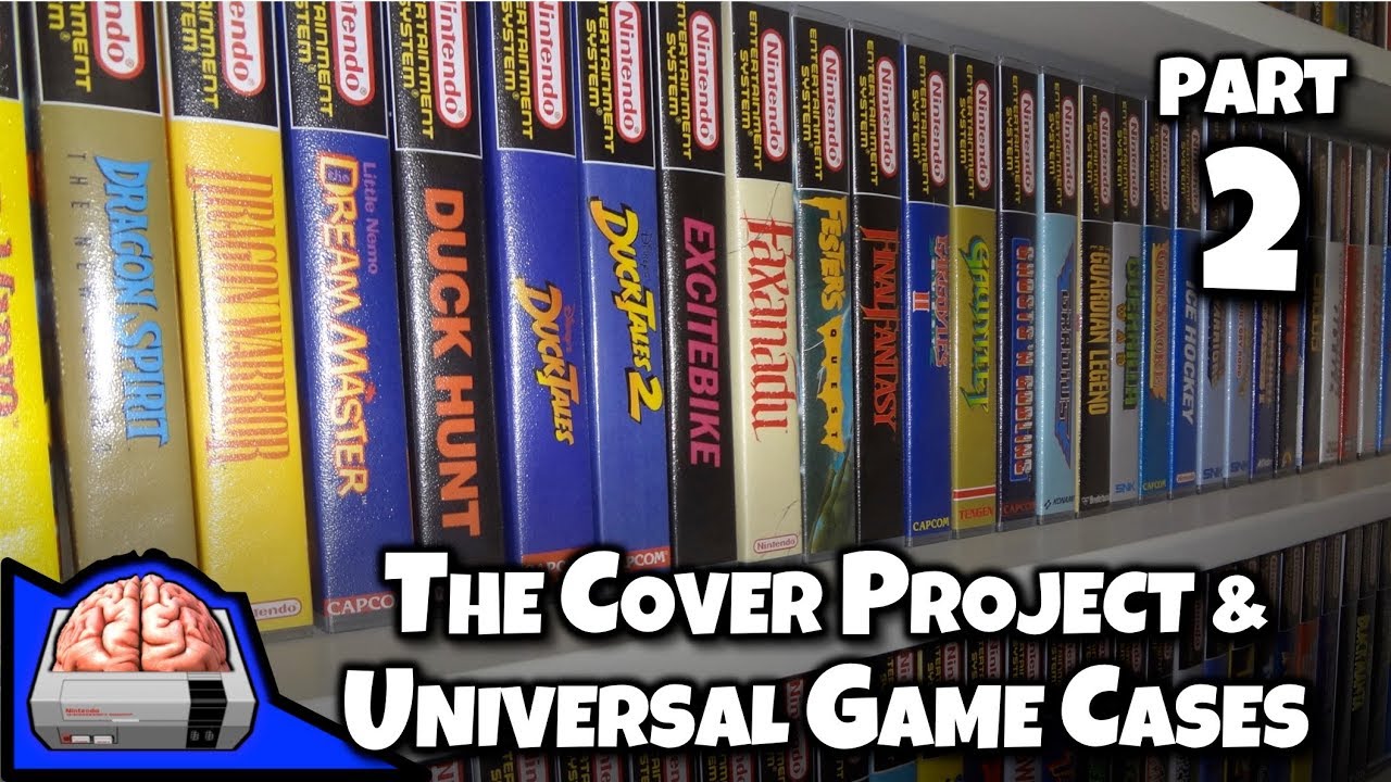 Part 2: The Cover Project and Universal Game Cases: Retro NES SNES N64 ...