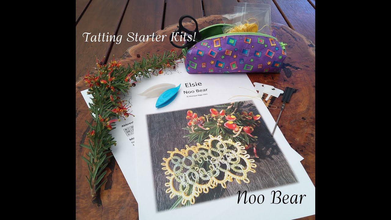 Shuttle Tatting: Releasing Beginner Starter Kit! - YouTube