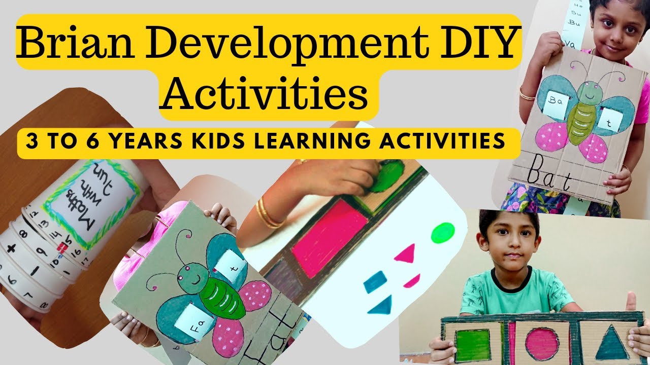 3 Easy DIY Brain Development Activities For UpTo 3 Years | Improve ...
