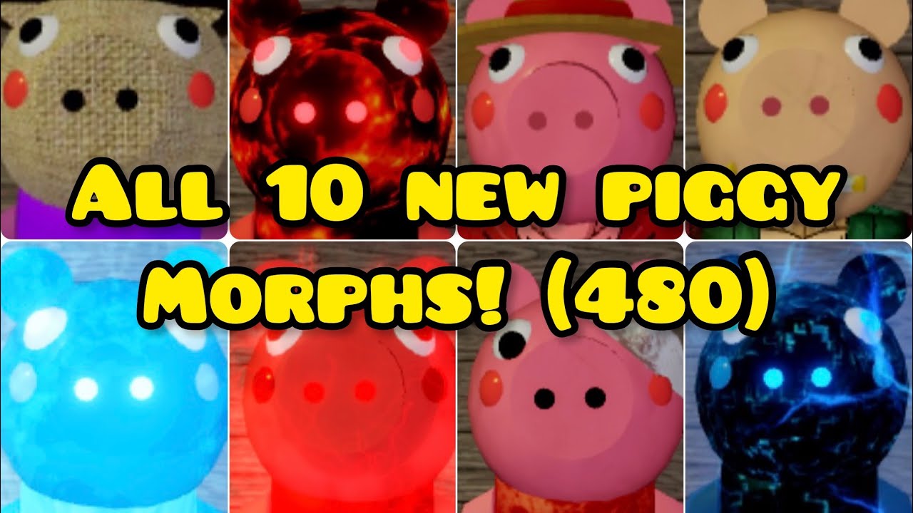 [NEW] How To Get ALL 10 NEW PIGGY MORPHS In “Find The Piggy Morphs ...