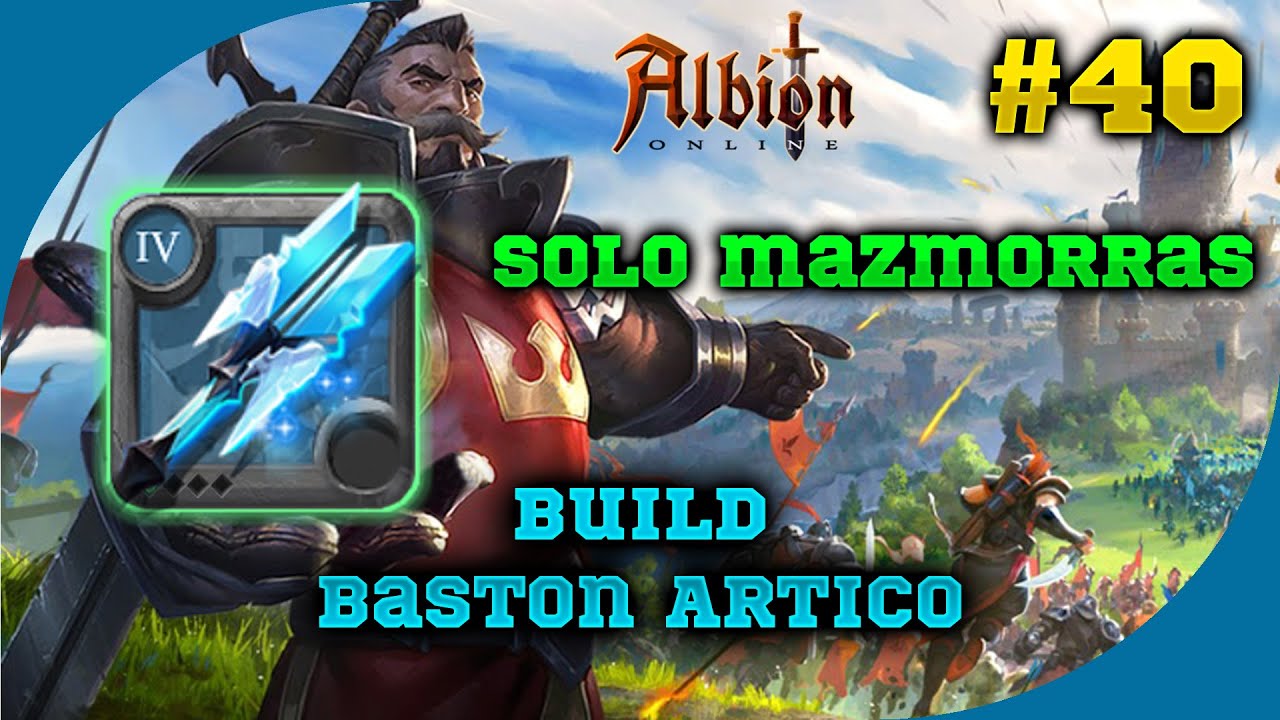 Albion Online | Build Mago Hielo Baston Ártico (Verdes) Solo Mazmorras ...