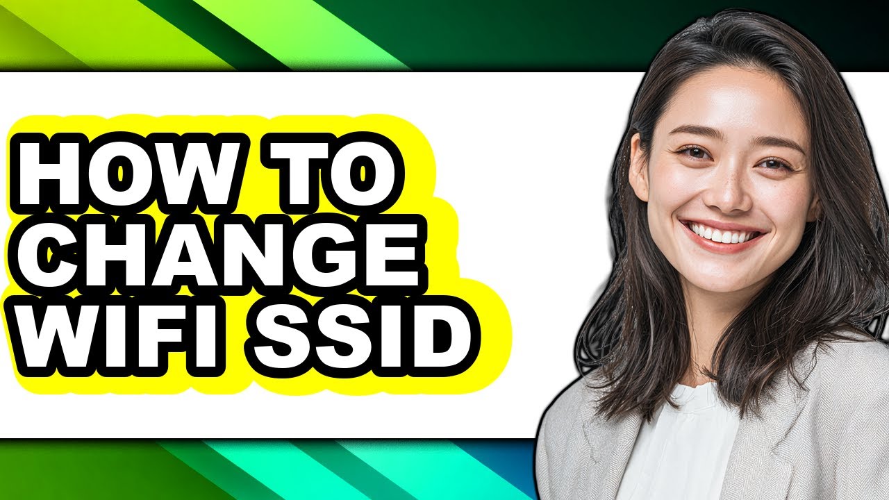 How to Change Wifi Ssid (updated) - YouTube