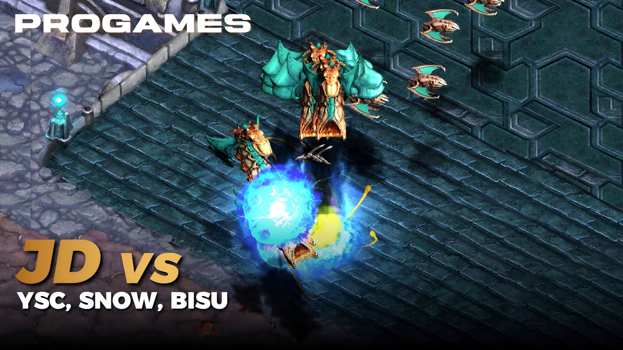 StarCraft | Jaedong vs YSC, Snow, Bisu | Zerg vs Protoss - YouTube