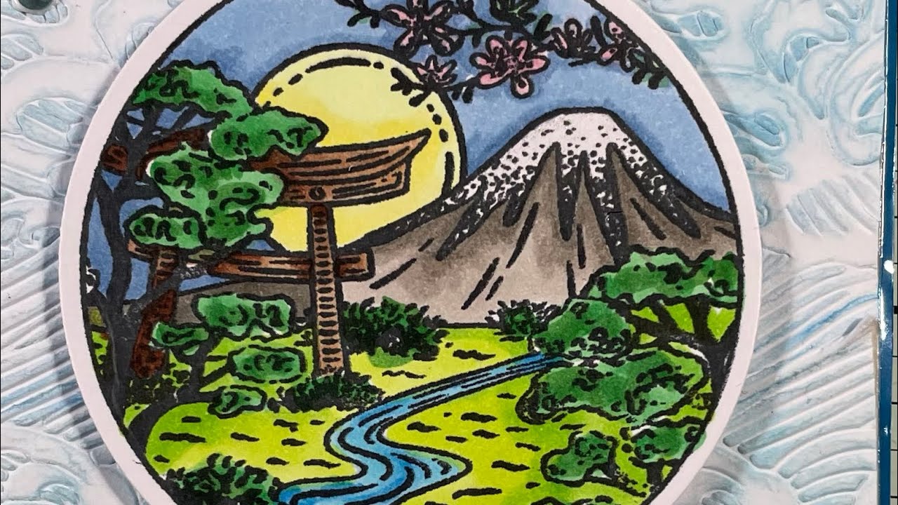 Creative Stamping issue 104 lets create a card - YouTube