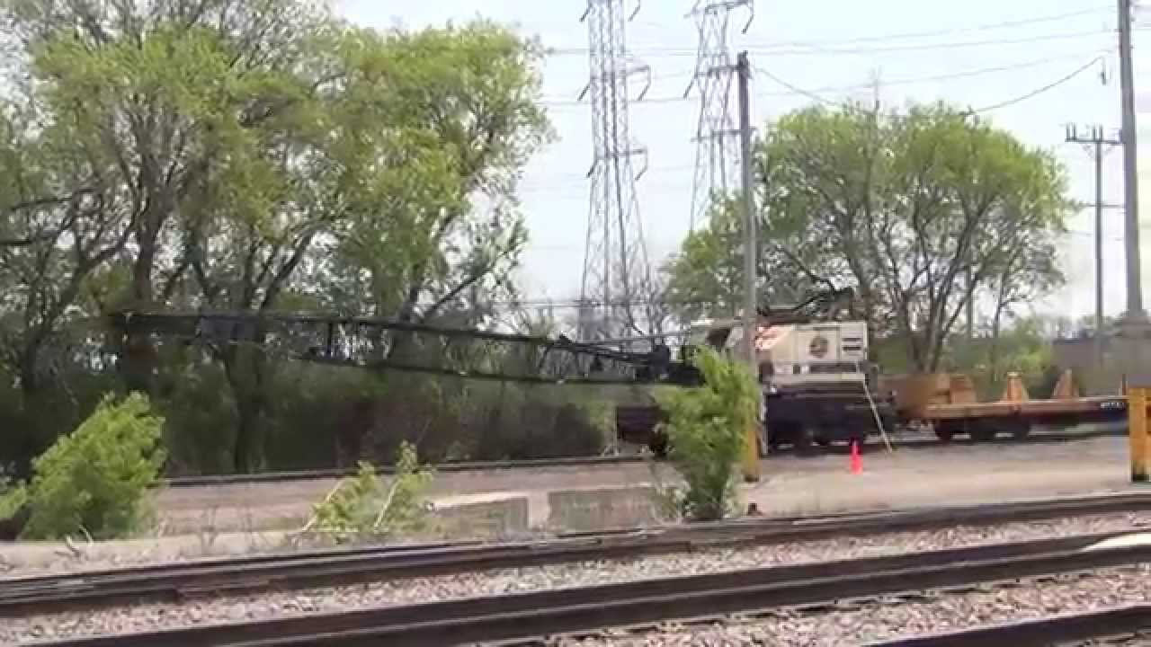 PART 2.OLD CNW CRANE TRAIN LOCOMOTIVE - YouTube