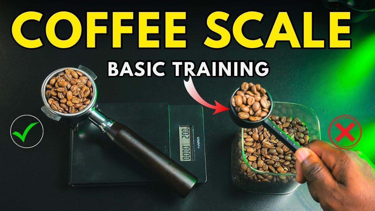 Beginner's Guide to Perfectly measuring coffee like a Barista(scale vs ...