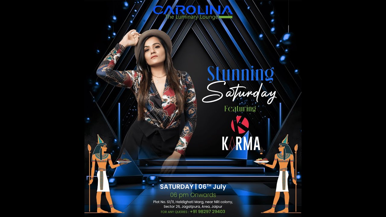 DJ - Karma at The Carolina Loundge - Jaipur - YouTube
