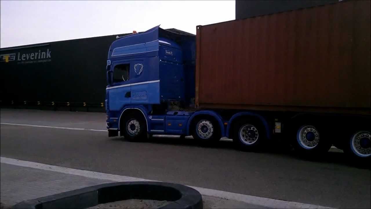 P. Visser Scania 164G 580 V8 HD - YouTube