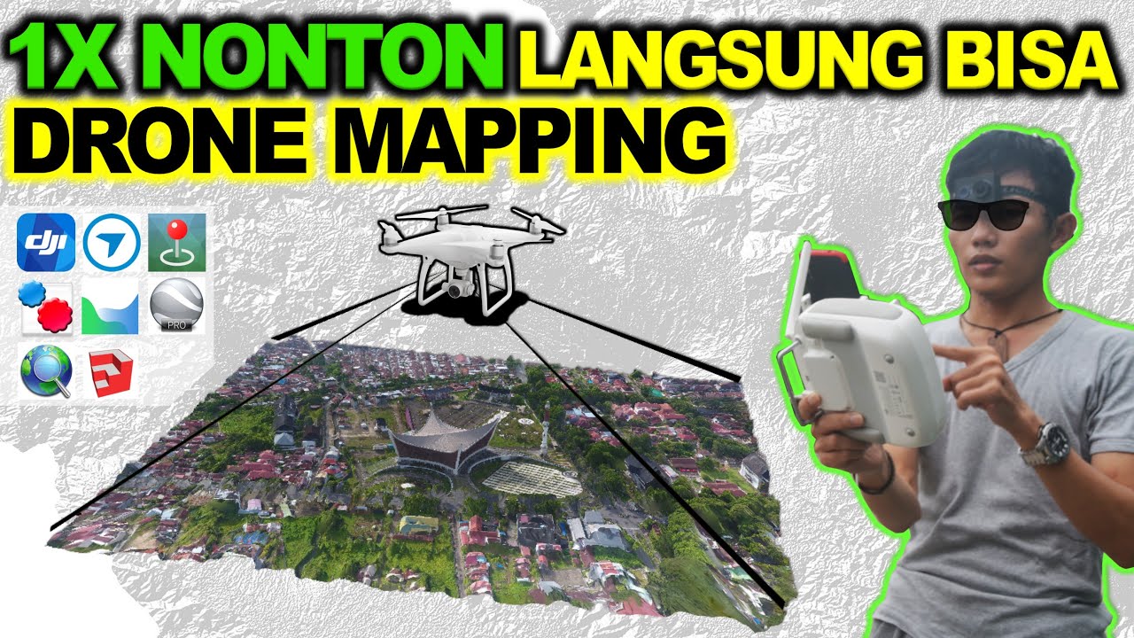 Tutorial Lengkap Foto Udara/ Drone Mapping serta Olah Data ke Agisoft ...
