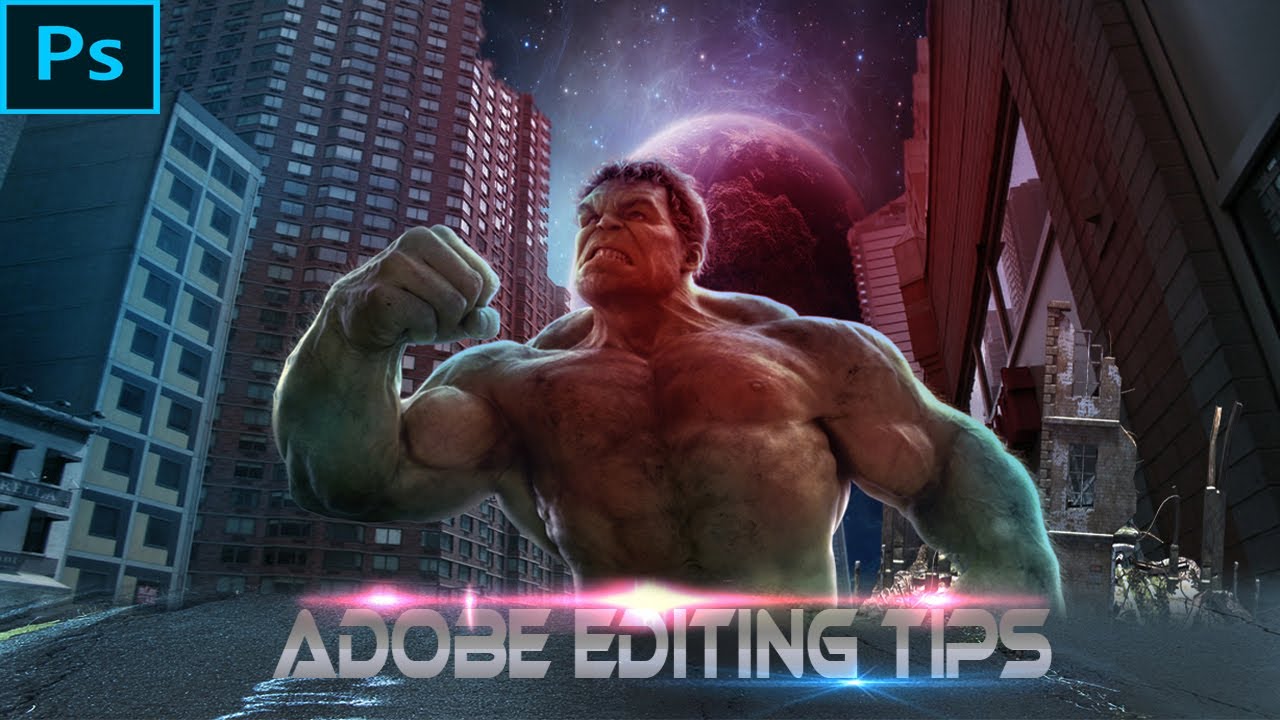 How To Create A Hulk HD Full Photo In Photoshop New Tutorial.[Adobe ...
