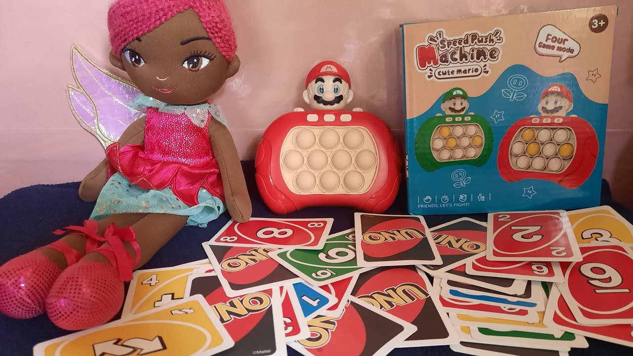 Super Mario Fast Push Electric Game Console #popit #viral #pushgame ...