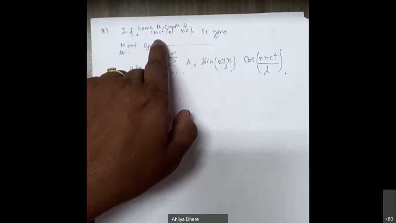 Pde | lect 3 - YouTube