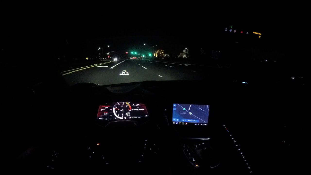 2020 Chevy Corvette Z51 4K POV Night Drive! - YouTube
