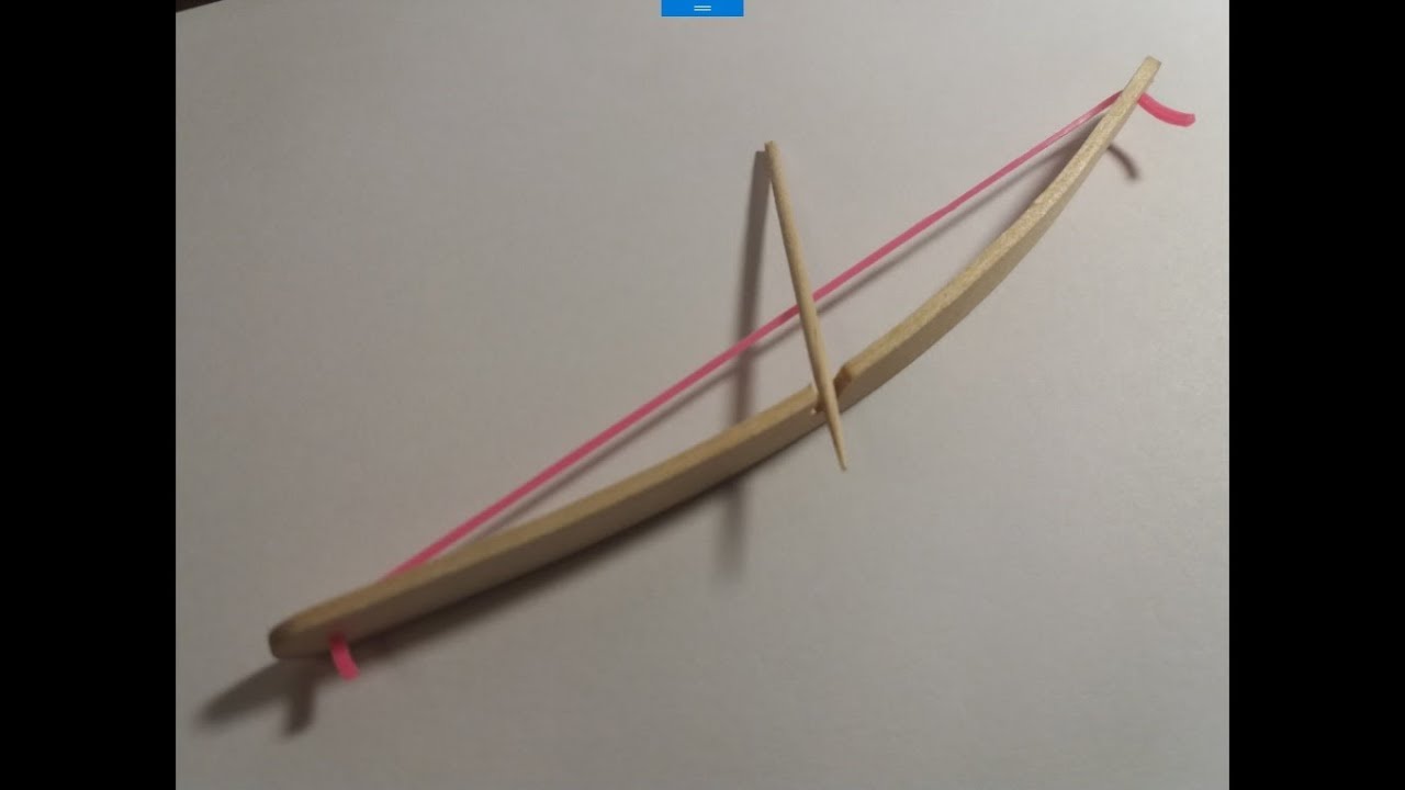 How to make arrow from ice cream stick - YouTube