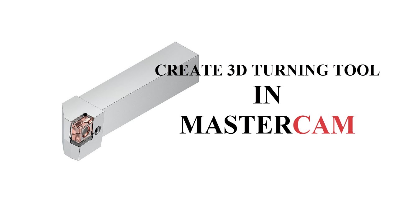 Mastercam Lathe - 3D Kennametal FIX8™ |CAM SPECIALIZE| - YouTube