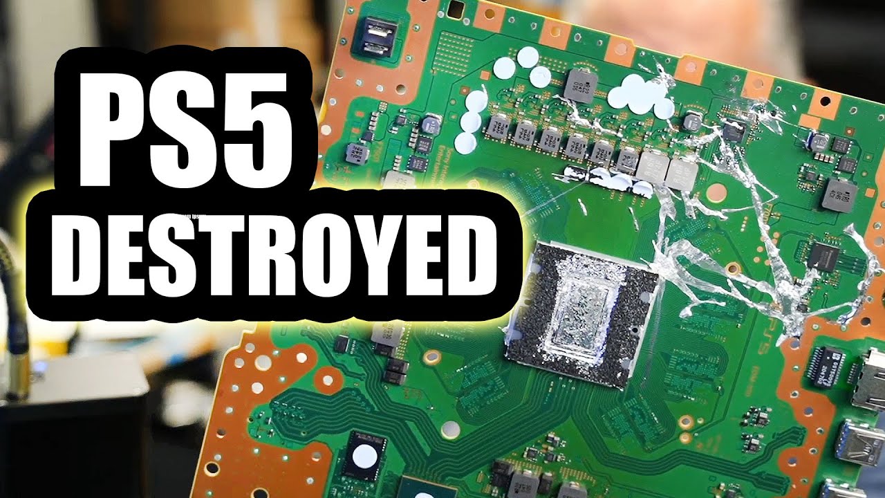 Customer Destroyed PS5 with Liquid Metal - Warranty Repair Rejected ...
