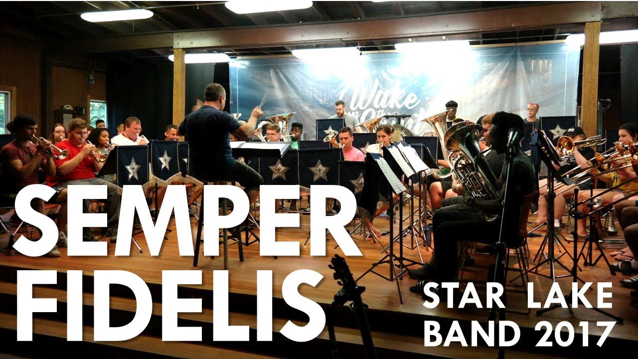 Star Lake Band with 'Semper Fidelis' (Martin Cordner) - YouTube