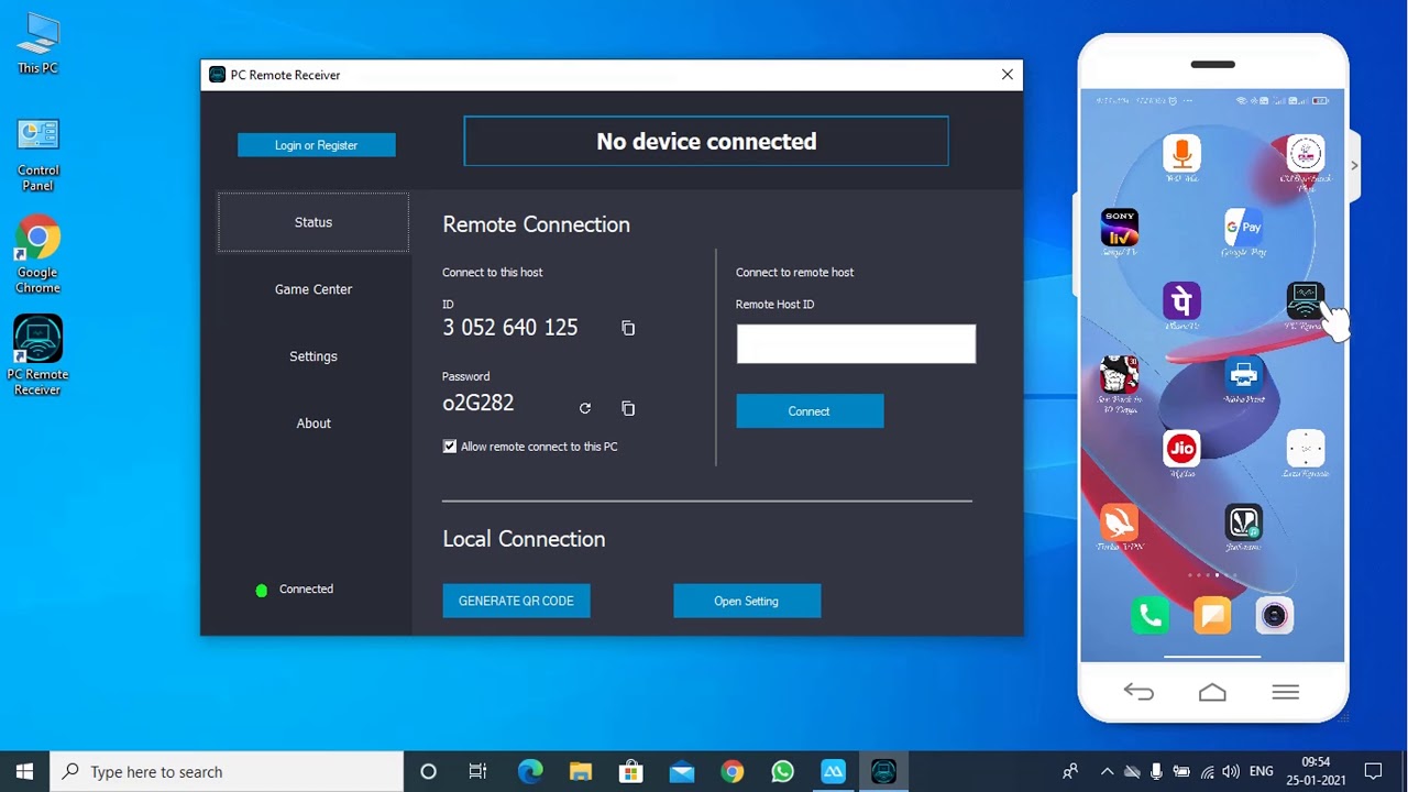 Wireless data cable | pc remotr installing process - YouTube