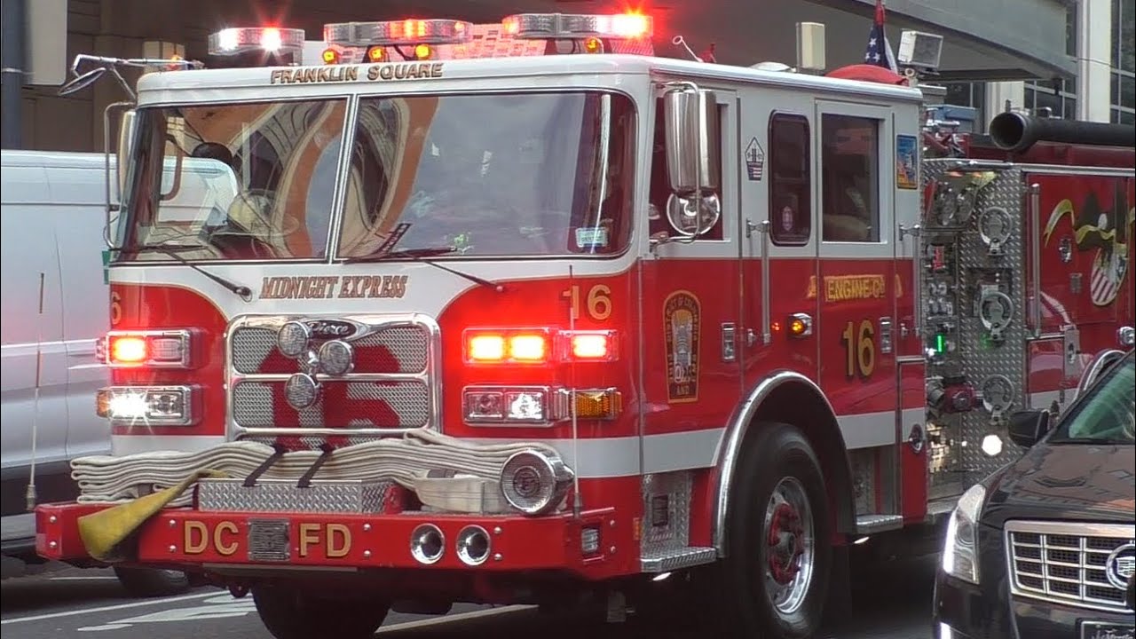 DCFD Engine 16 Responding - YouTube