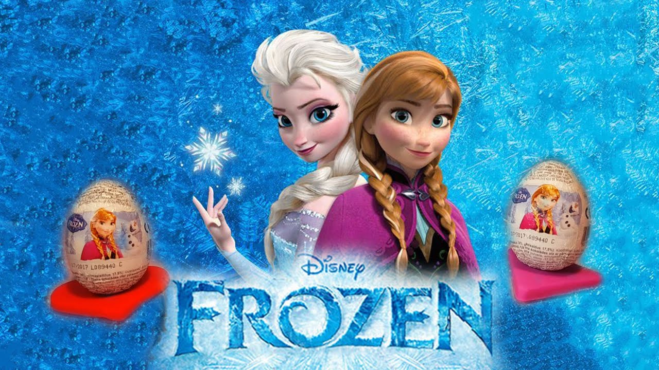 Disney Frozen blind bag unboxing and 4 Disney Frozen surprise eggs ...