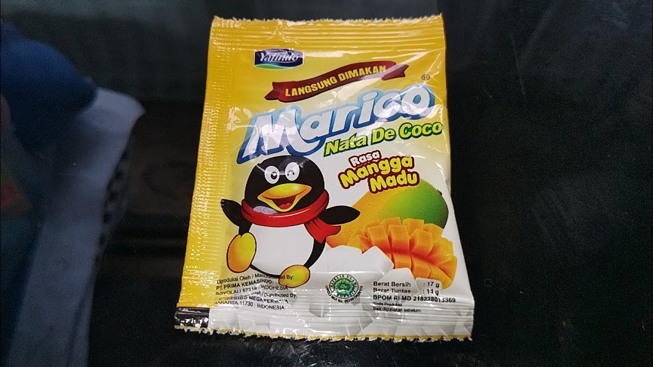 Review Produk #2218 : Marico Nata de Coco Rasa Mangga Madu - YouTube