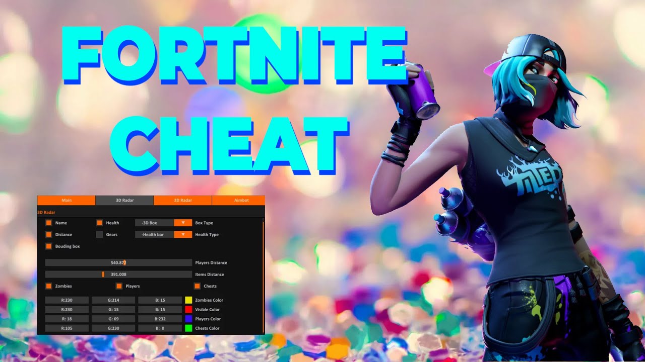 Free Fortnite Hack 2024 | [New] Fortnite Cheat Menu | Fortnite Aimbot ...