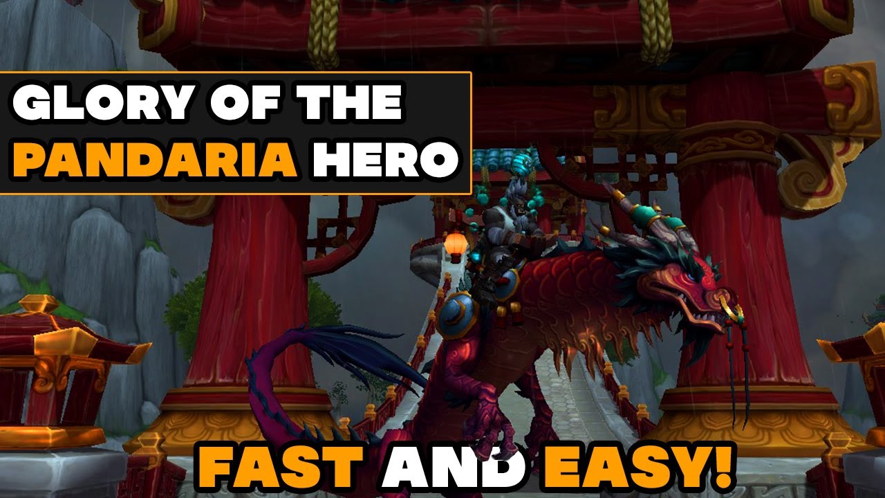 Glory of the Pandaria Hero Solo Fast and Easy! | Reigns of The Crimson ...