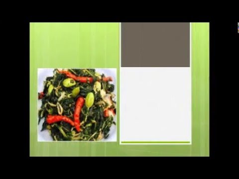 Resep : Tumis daun pace / mengkudu - YouTube