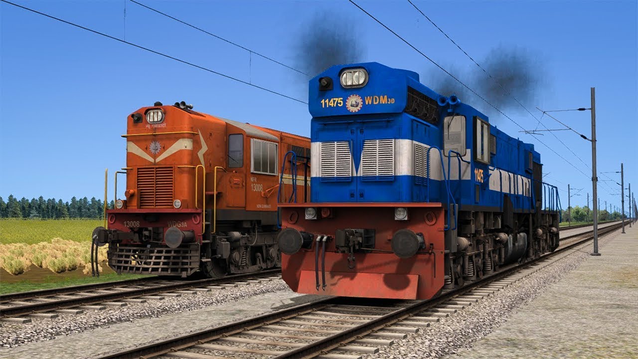 Compilation Of Light Locomotives Of Indian Railways Train Simulator ...