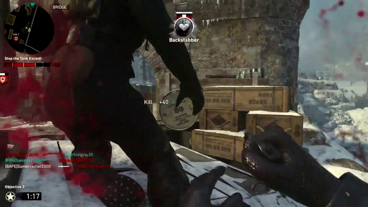 COD WW2 : Trench Knife Montage! - YouTube