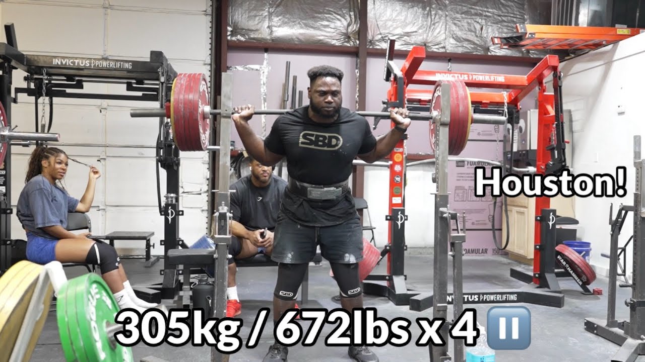 The Build Day 25 - Heavy Squats in Houston ft. Jamal & Cranon - YouTube