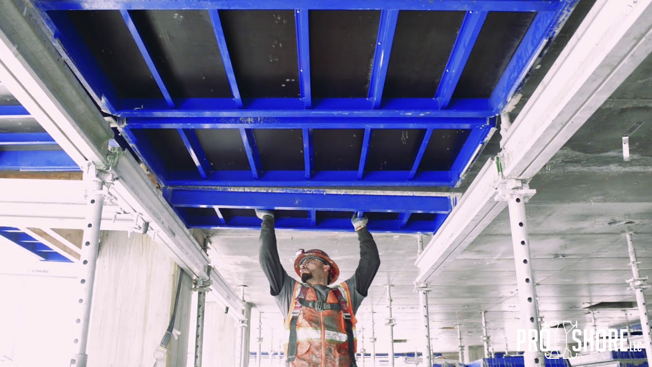 Pro Deck Shoring System - YouTube