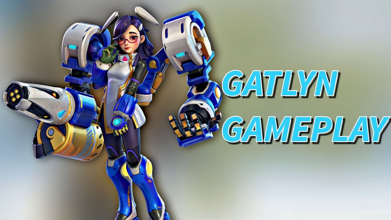 New Hero: GATLYN Gameplay | T3 Arena - YouTube
