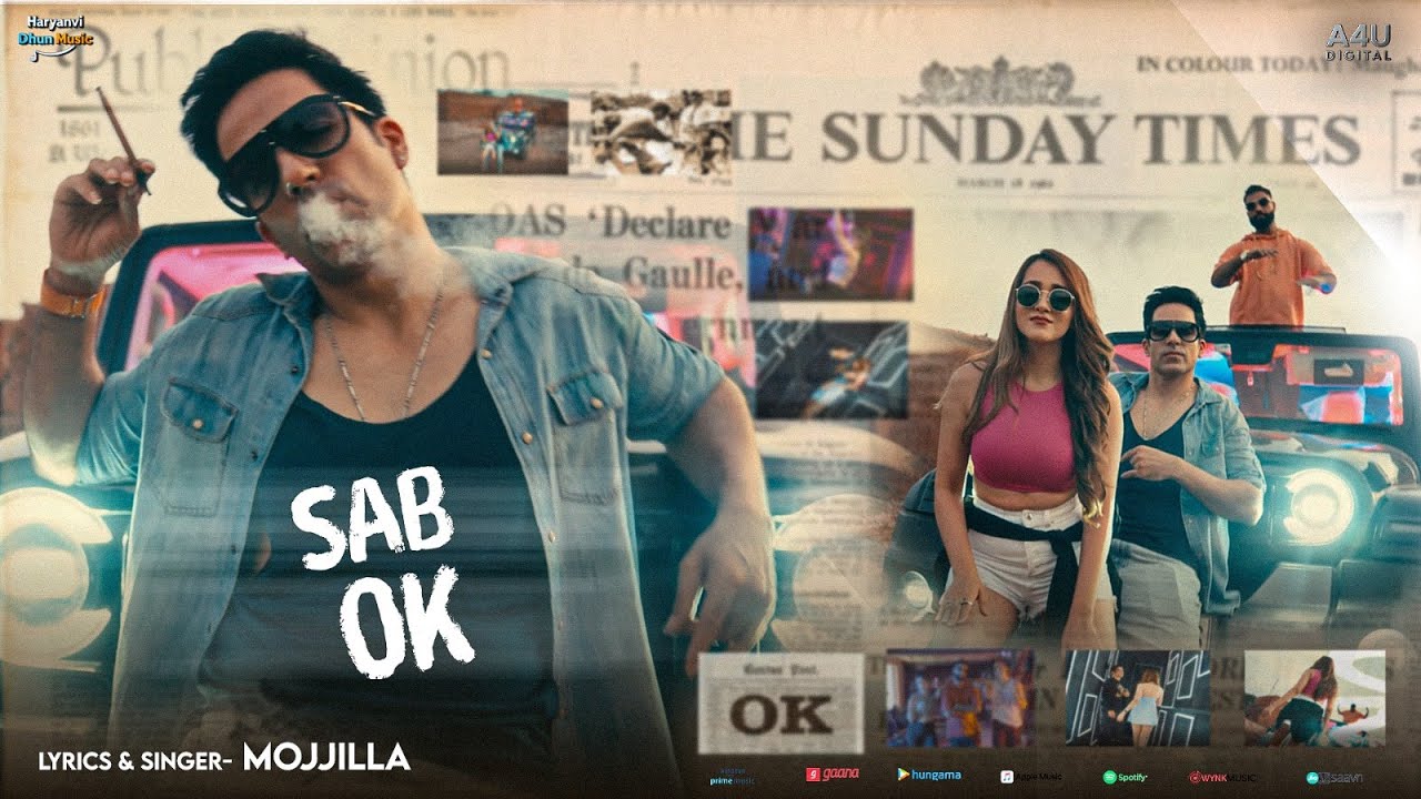 Sab Ok - Lyrics & singer - Mojjilla ( #rapsong ) | Audiocrakerr ...