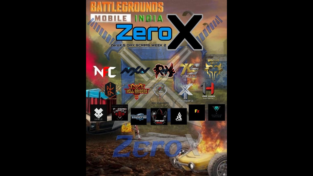 [English] BGMI : ZeroX Official | ZeroX 5 DAY SCRIMS WEEK 2 | Day 1 ...
