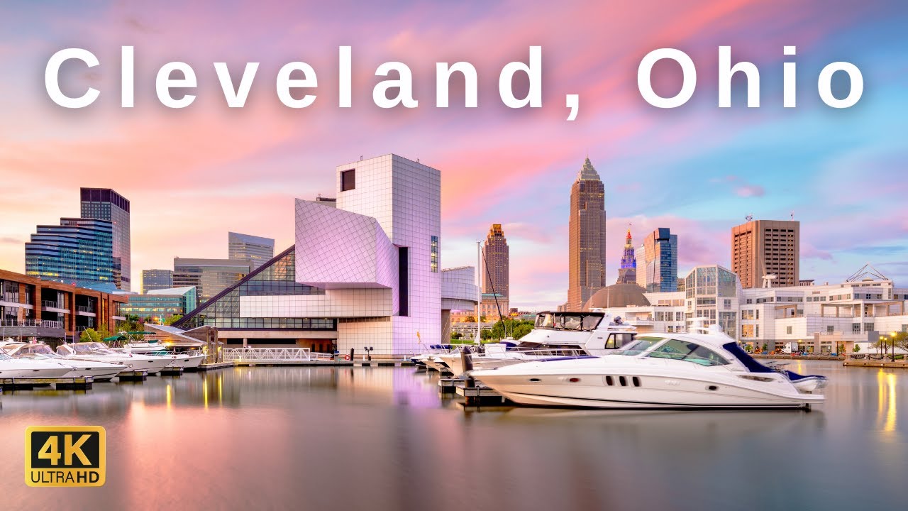 Cleveland, Ohio, USA 🇺🇸 in stunning 4K UHD resolution - Cityscape - YouTube