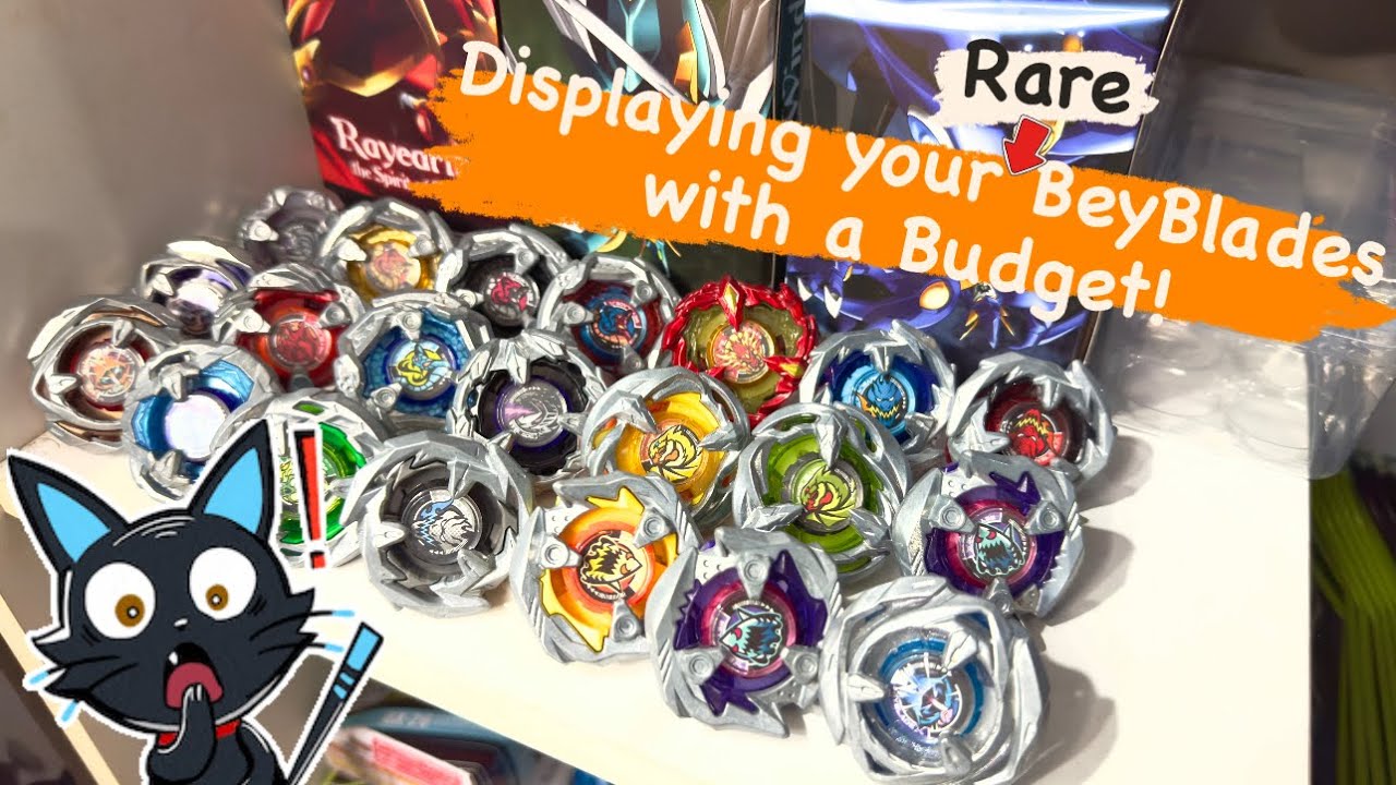 [BeyBlade X] How to display your important BeyBlades with a budget ...
