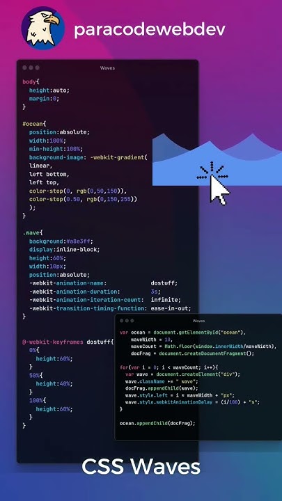 How To Create a CSS Waves In Just 3 Easy Steps! - YouTube