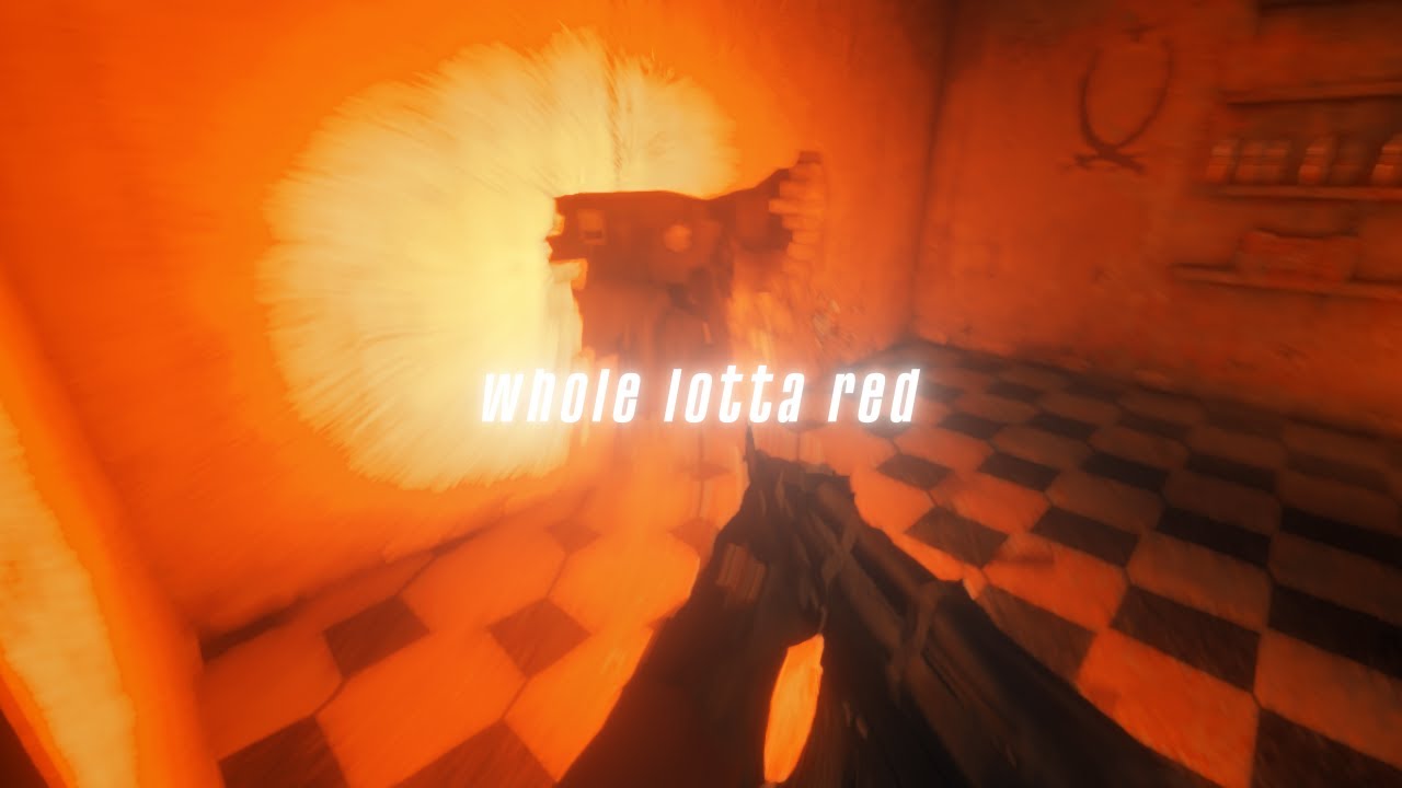whole lotta red / cod4 edit - YouTube