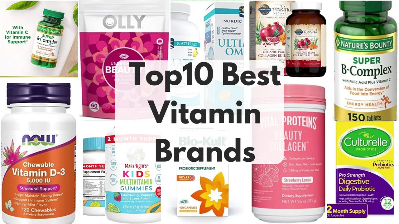 Top10 Best Vitamin Brands #GADGETSITE #amazon #Top10 - YouTube
