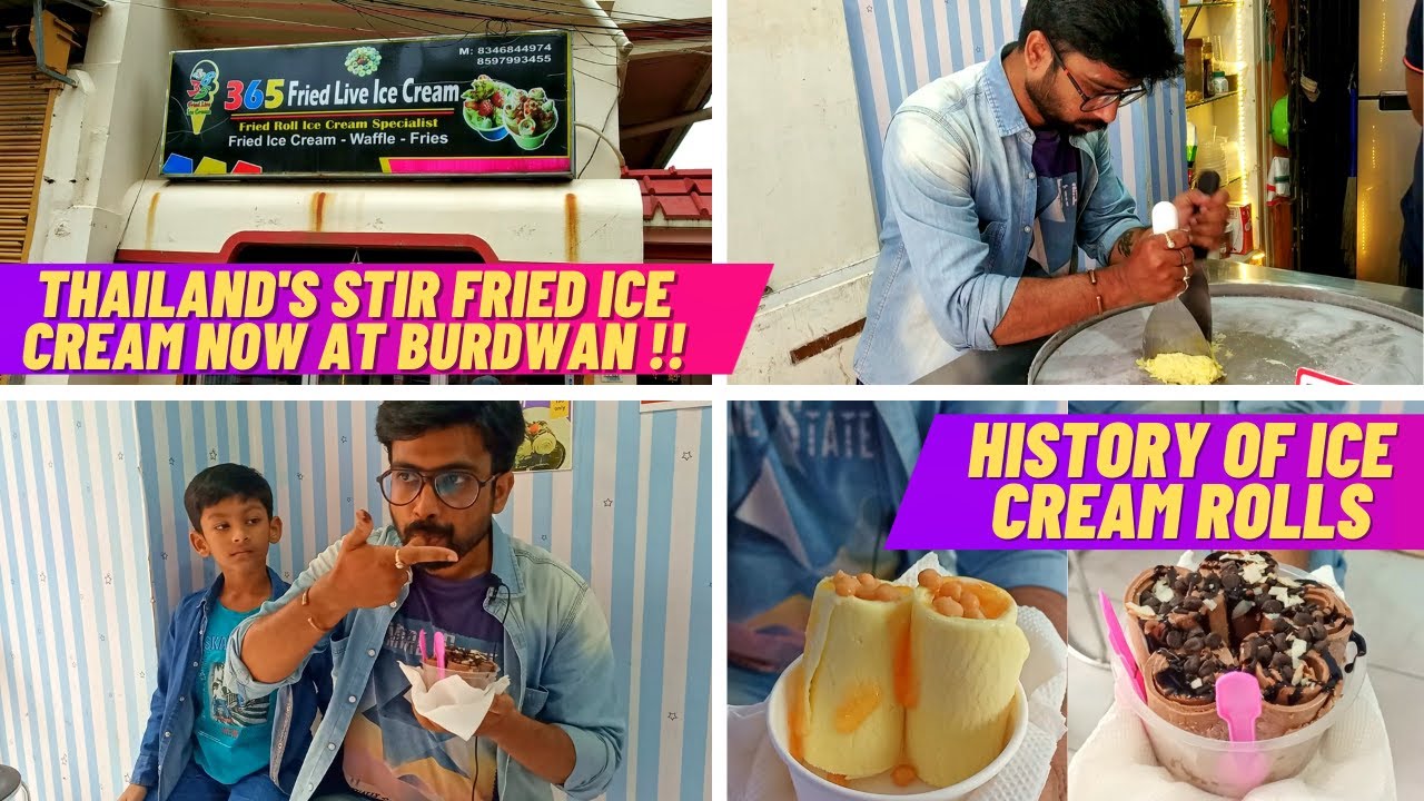 Ice Cream Roll | I-TIM-PAD | History Of Stir Fried Ice Cream | How To ...