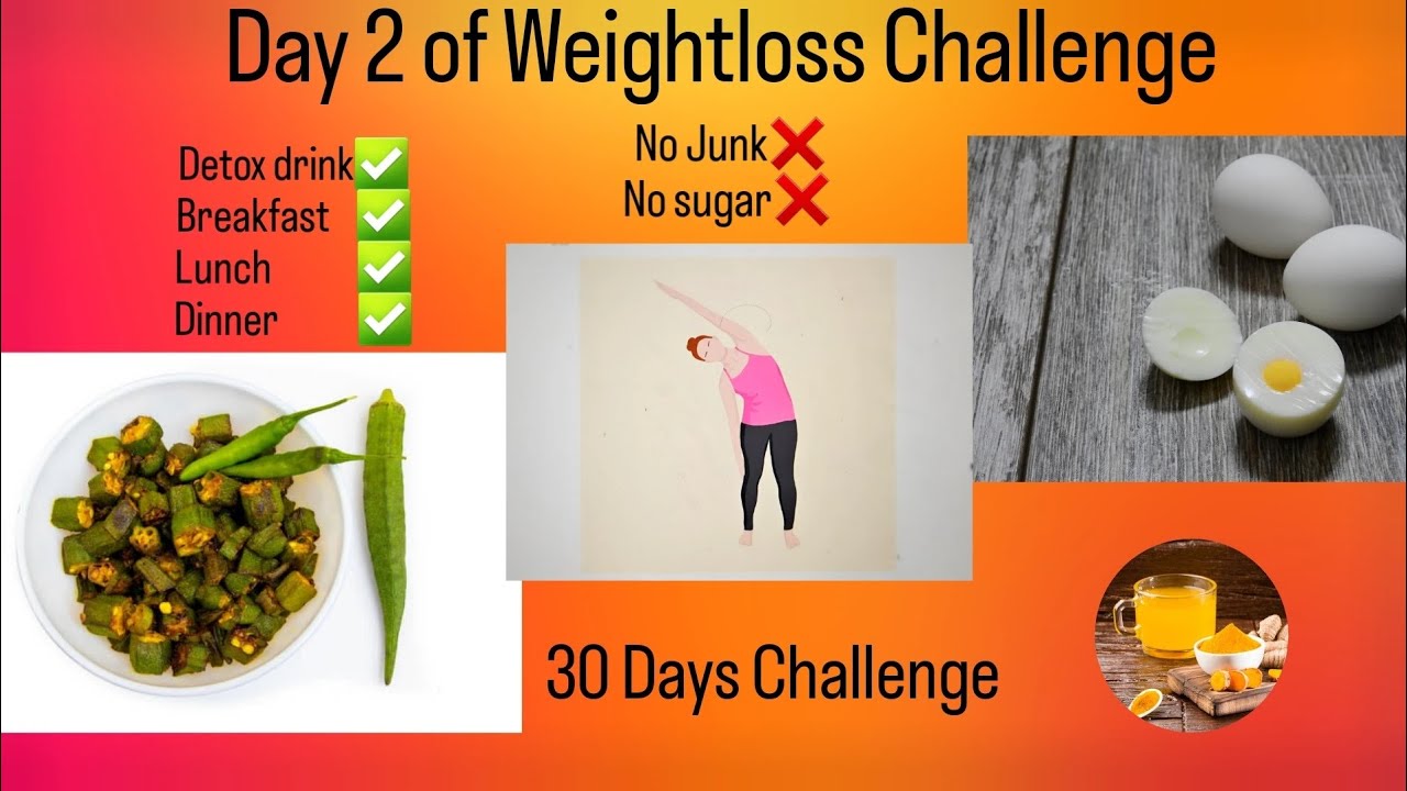 Day 2 of Weightloss Challenge | How to lose weight in 30 Days| Sharing ...