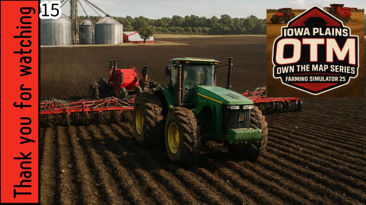 Farming Simulator 25 | Iowa Plains Timelapse EP15 | Mega Fields, Barley ...