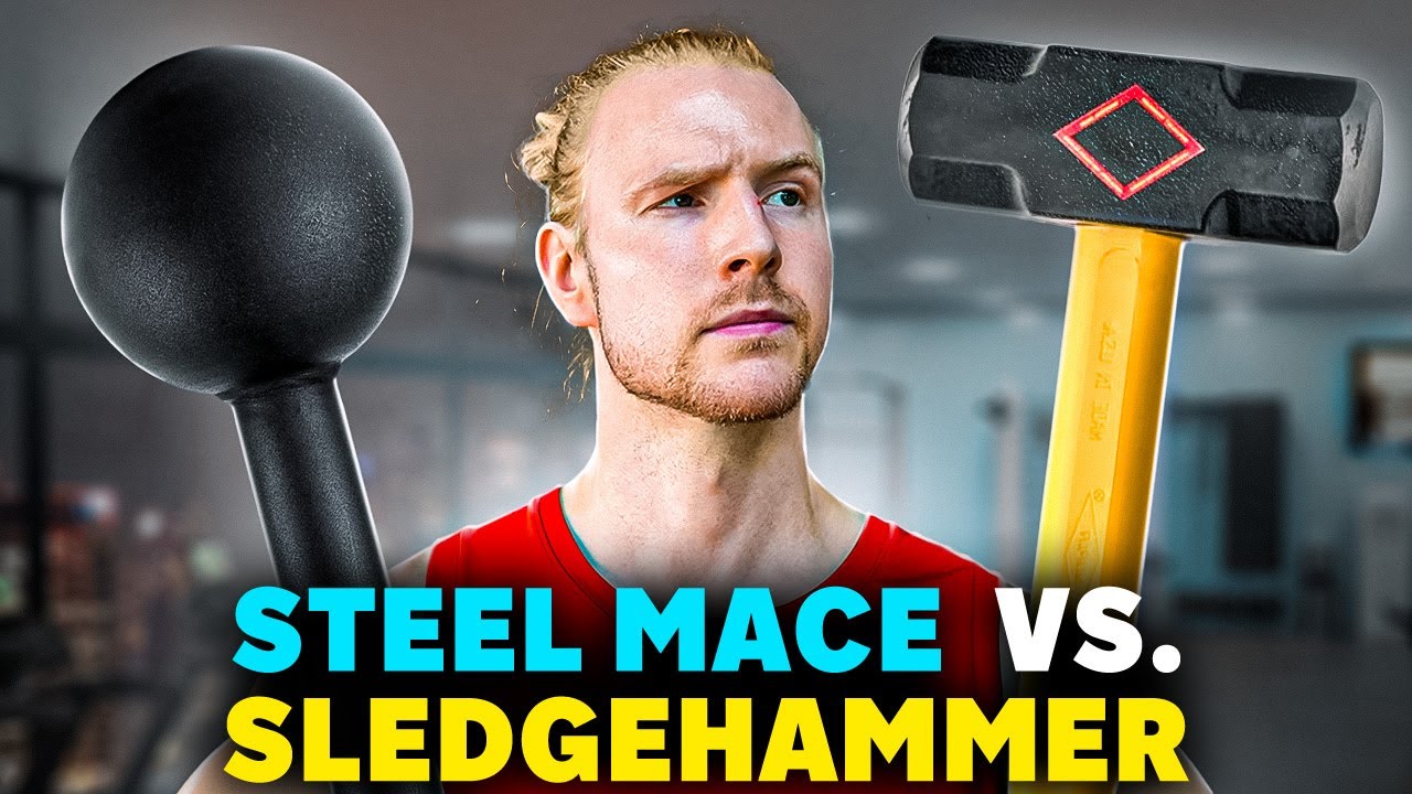 Steel Mace Vs. Sledgehammer: The 4 Big Differences in Training - YouTube