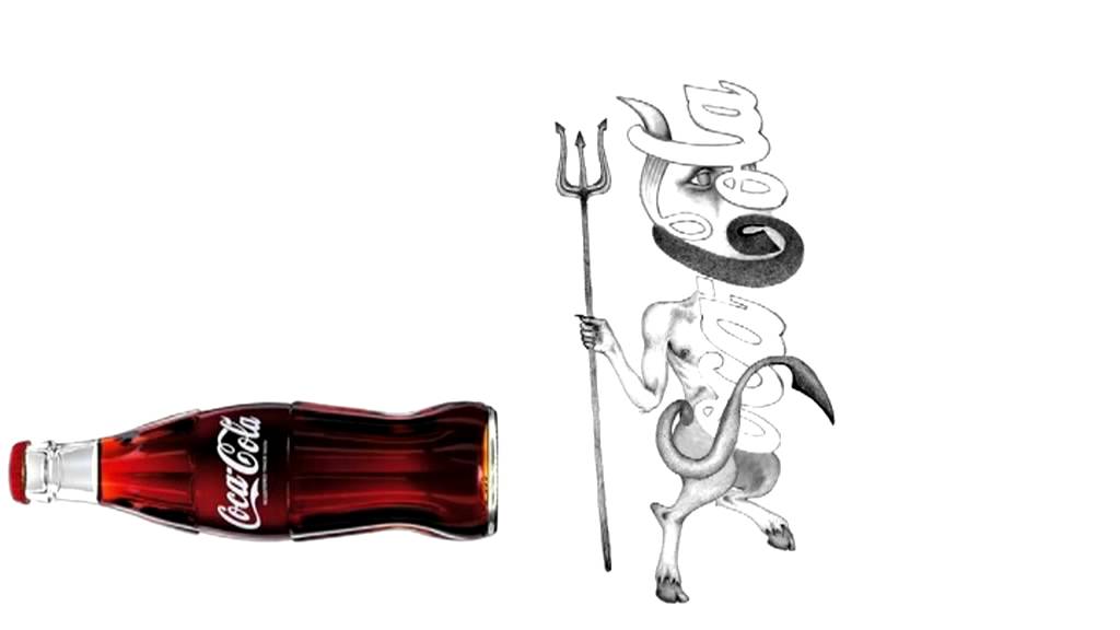 Coca Cola Devil Logo