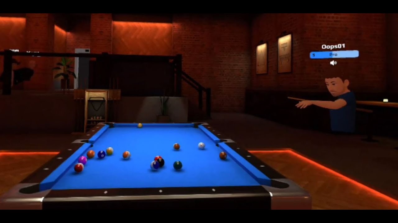 Oculus Quest 2 The Rack 8 Ball Tournament vs Oops - YouTube