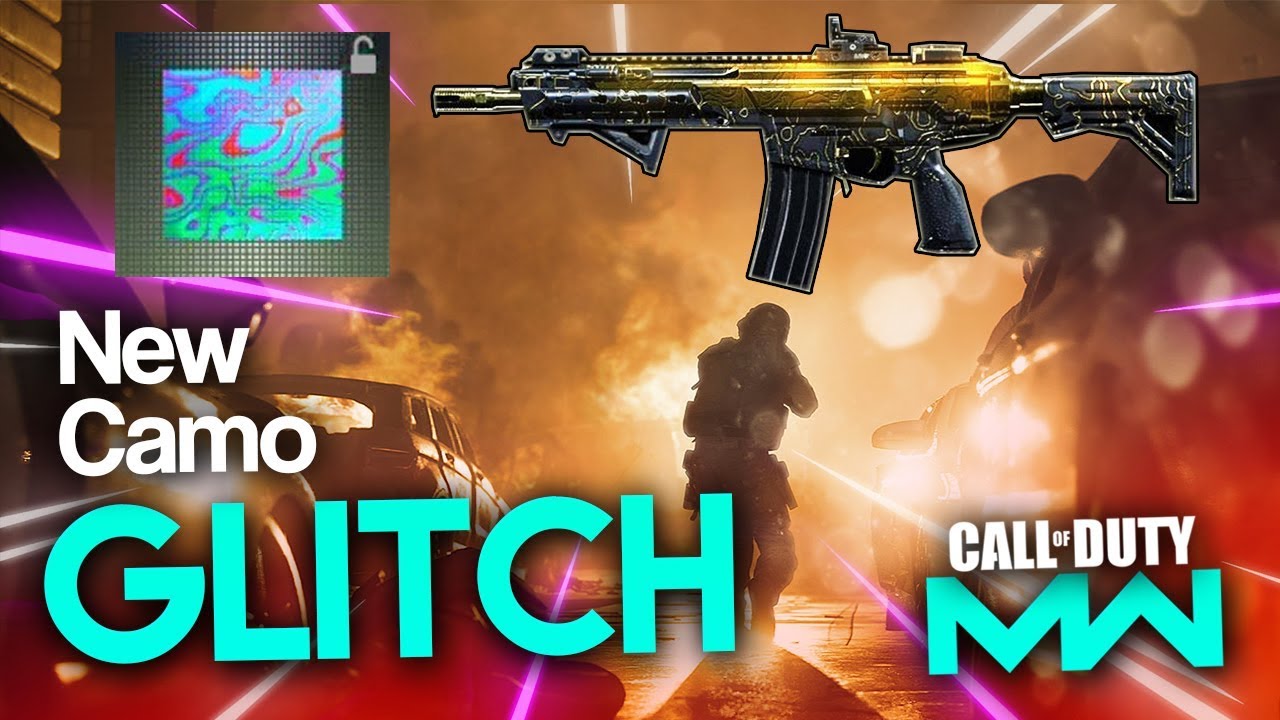 MW CAMO GLITCH! MODERN WARFARE GLITCHES! CALL OF DUTY MODERN WARFARE ...